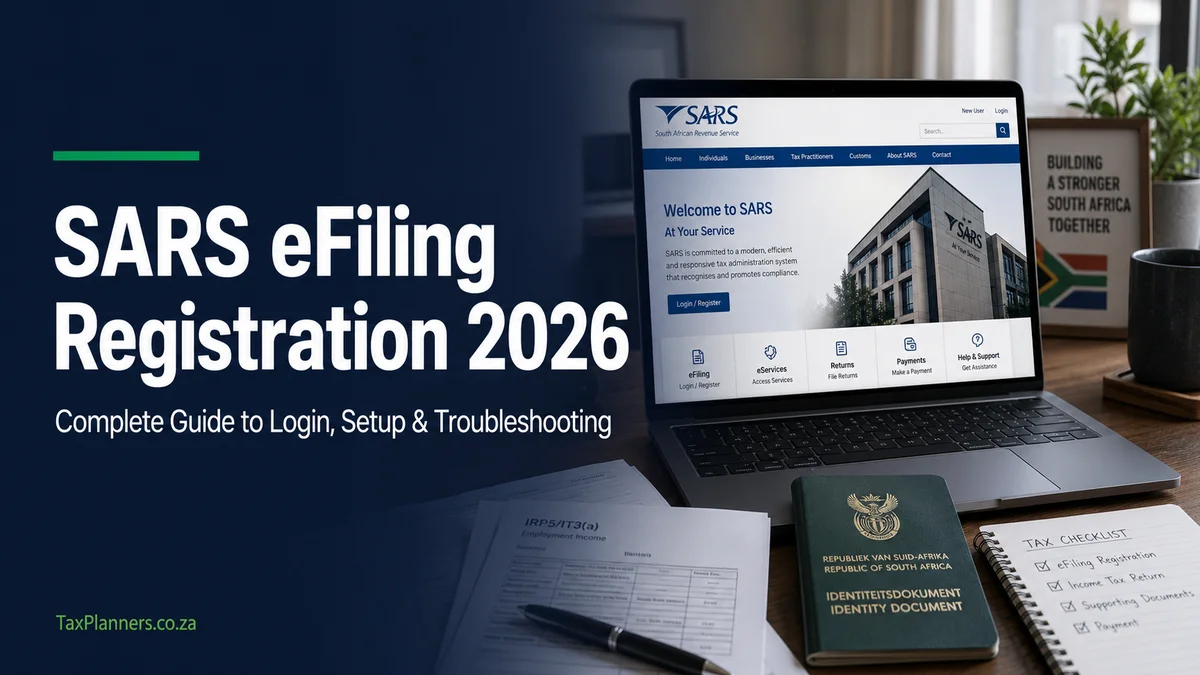 SARS eFiling Registration 2026: Complete Guide to Login, Setup ...